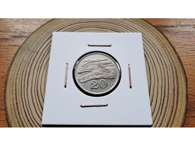 ZIMBABWE 20 CENTS 1997 GODINA