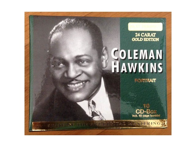 Coleman Hawkins ‎– Portrait 10CD 24 Carat Gold Edition