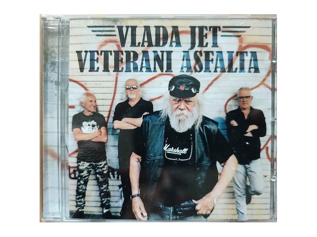 Vlada Jet Band ‎– Veterani Asfalta CD sa potpisom Jeta