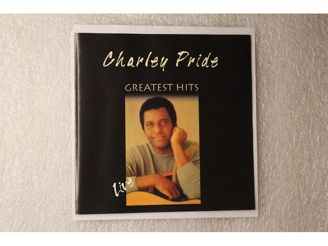 CHARLEY PRIDE - GREATEST HITS LIVE CD u Celofanu