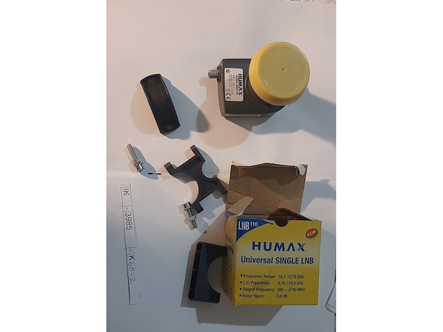 HUMAX universal single lnb, LNB 110. Glava za satelitsk