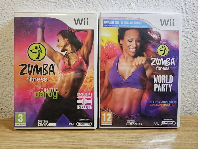 Igrica za Nintendo Wii igra Zumba Fitness Join Party Wo