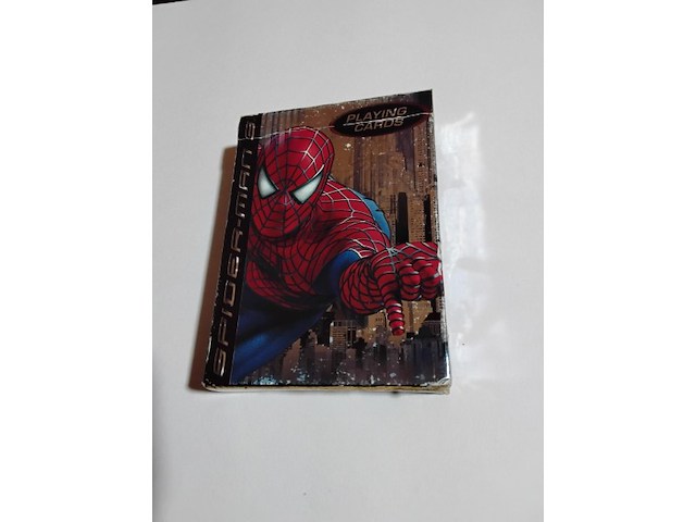 SPIDER MAN - playing cards