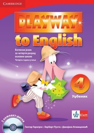 Playway to English 4, udžbenik za engleski jezik za 4. razred osnovne škole (QR) Klett