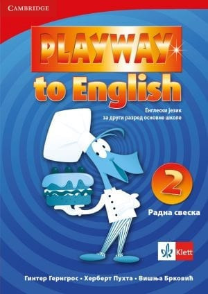 Playway to English 2, radna sveska za engleski jezik za 2.razred osnovne škole (QR) Klett