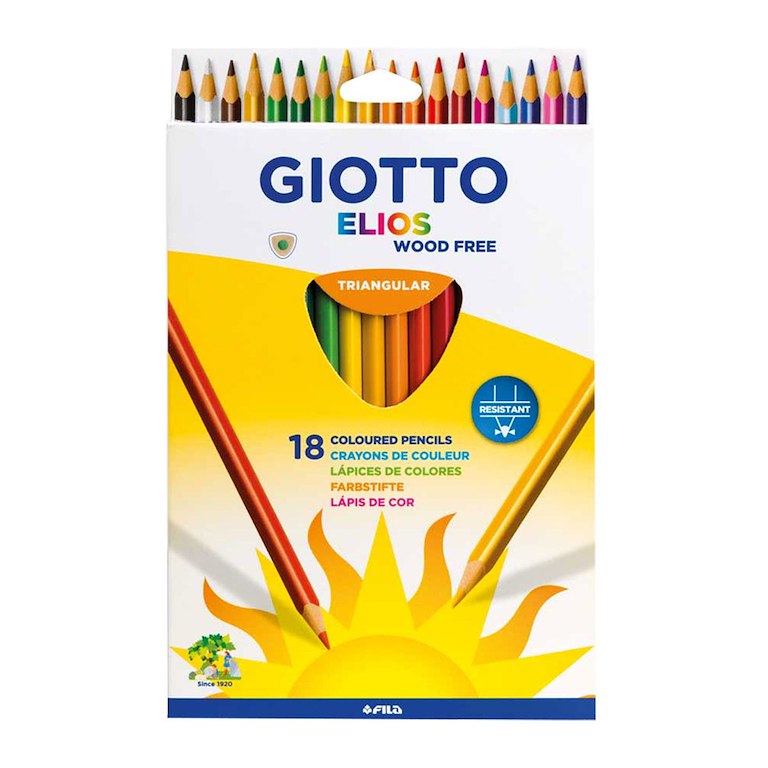 DRVENE BOJE 18/1 GIOTTO ELIOS TROUGLASTE 2779