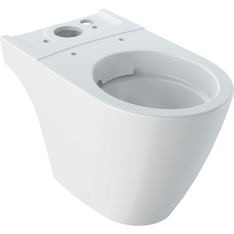 Geberit Selnova Compact podna WC šolja za monoblok, odvod u više pravaca, smanjena dubina, Rimfree 60 cm