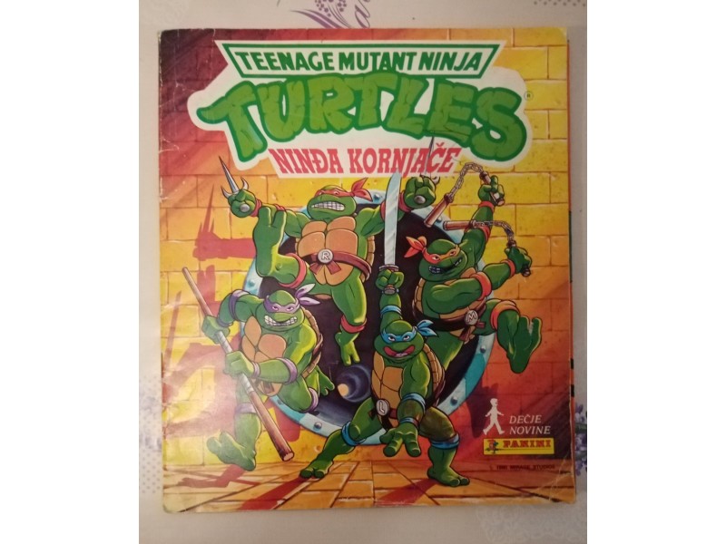 TURTLES NINĐA KORNJAČE - ALBUM