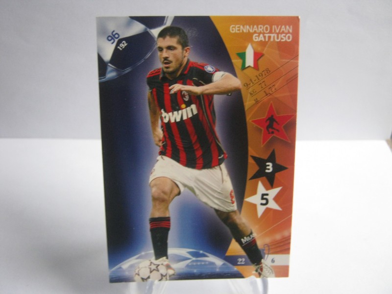 GENNARO IVAN GATTUSO PANINI 2007
