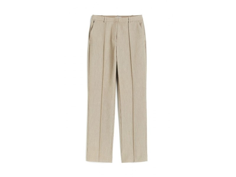 H&M BEZ PANTALONE STRAIGHT LEG VEL.M