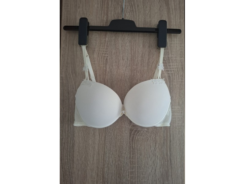 RASPRODAJA❤️ LISCA PUSH UP BRUS 80B BOJE ŠAMPANJCA