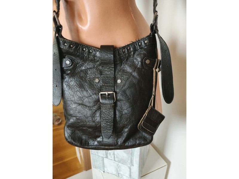aunts & uncles crossbody torba od prave kože