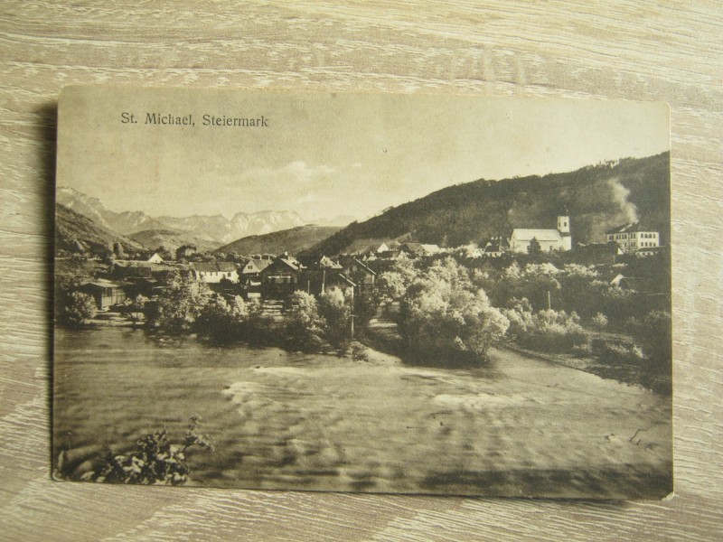 Austrija / St. Michael Steiermark, 1918. Putovala za BG