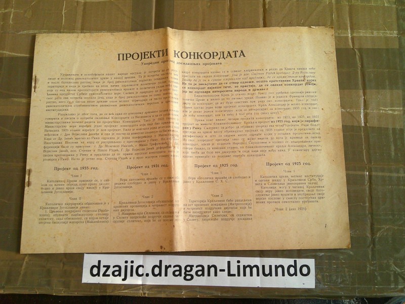 Projekti konkordata