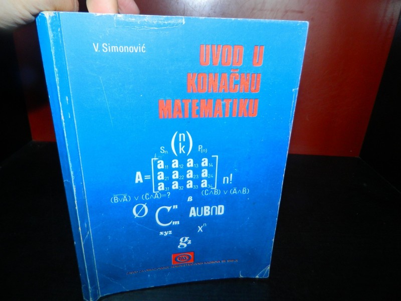 Uvod u konačnu matematiku, Simonović