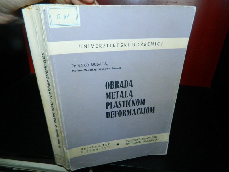 Obrada metala plastičnom deformacijom, Musafia