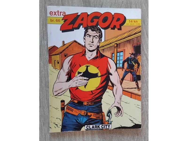 Zagor Extra Slobodna Dalmacija br.66 Clark City