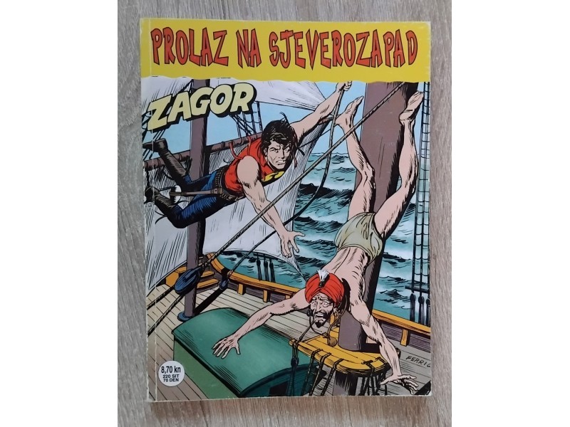 Zagor Slobodna Dalmacija br.10 Prolaz na sjeverozapad