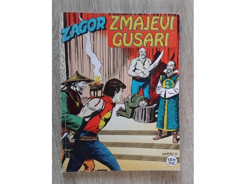 Zagor Slobodna Dalmacija br.15 Zmajevi gusari