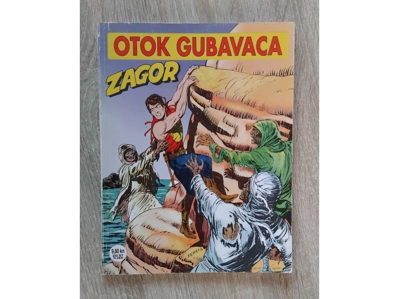 Zagor Slobodna Dalmacija br.16 Otok gubavaca