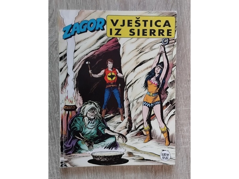 Zagor Slobodna Dalmacija br.22 Vještica iz Sierre