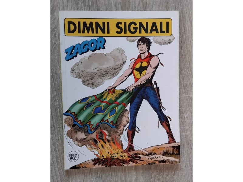 Zagor Slobodna Dalmacija br.23 Dimni signali