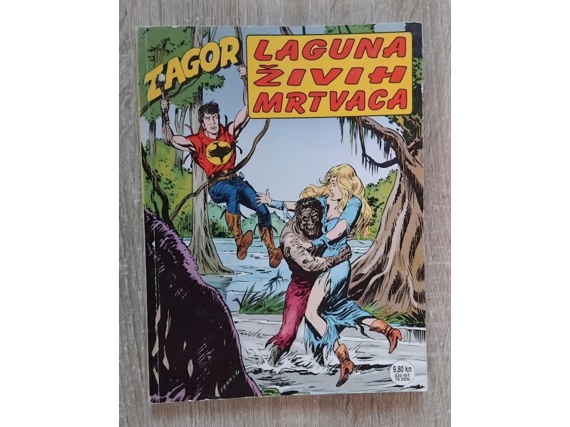 Zagor Slobodna Dalmacija br.31 Laguna živih mrtvaca