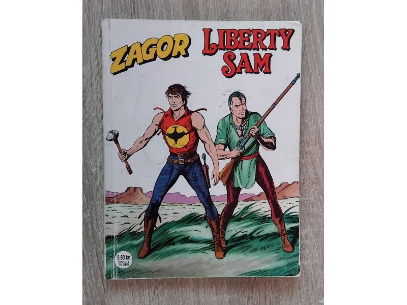 Zagor Slobodna Dalmacija br.32 Liberty Sam