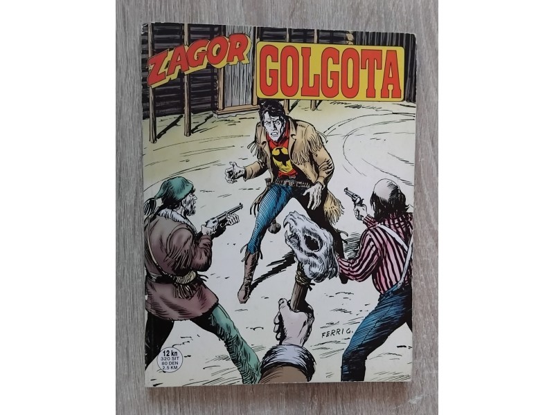 Zagor Slobodna Dalmacija br.65 Golgota