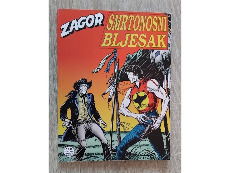 Zagor Slobodna Dalmacija br.66 Smrtonosni bljesak