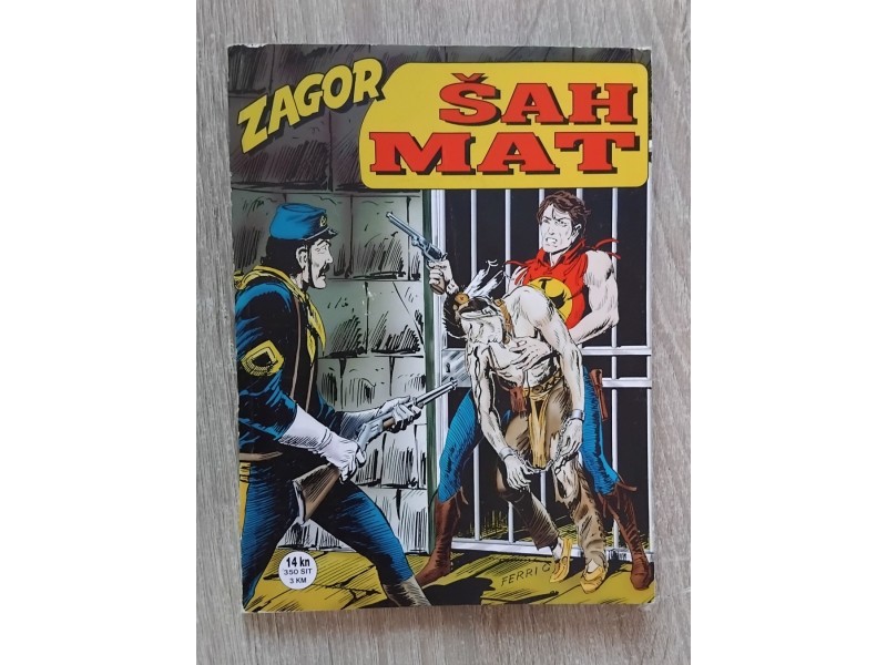 Zagor Slobodna Dalmacija br.71 Šah mat