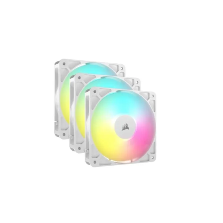 Ventilator CORSAIR RS120 ARGB/ 120mm ARGB Fan/Triple Pack/bela