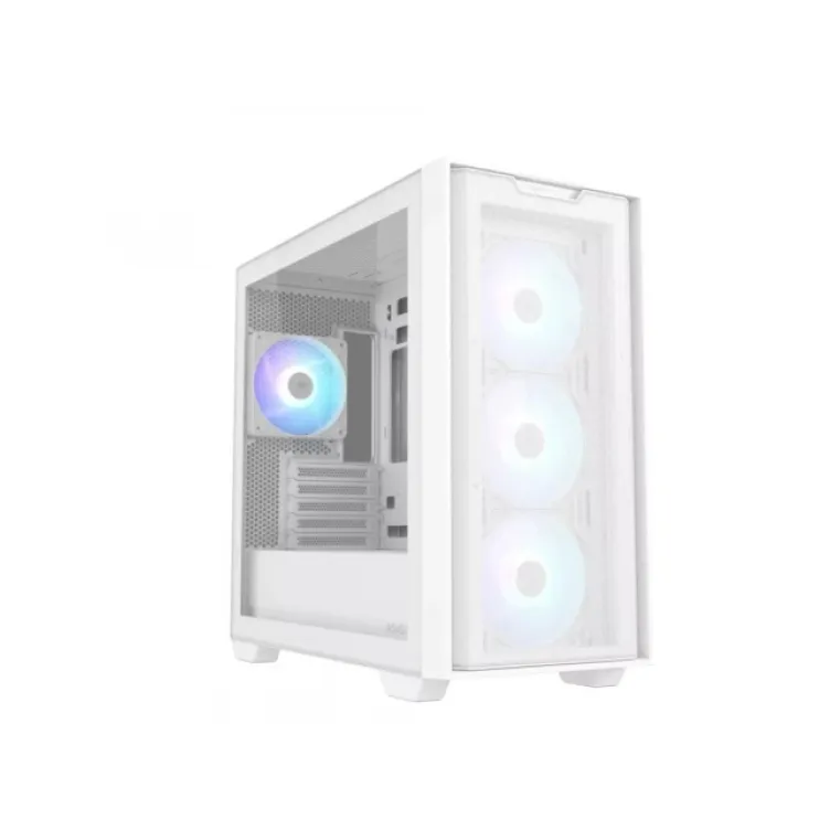 Kucište ASUS A21 PLUS TG ARGB/Micro-ATX/Mini-ITX/bez napajanja/bela