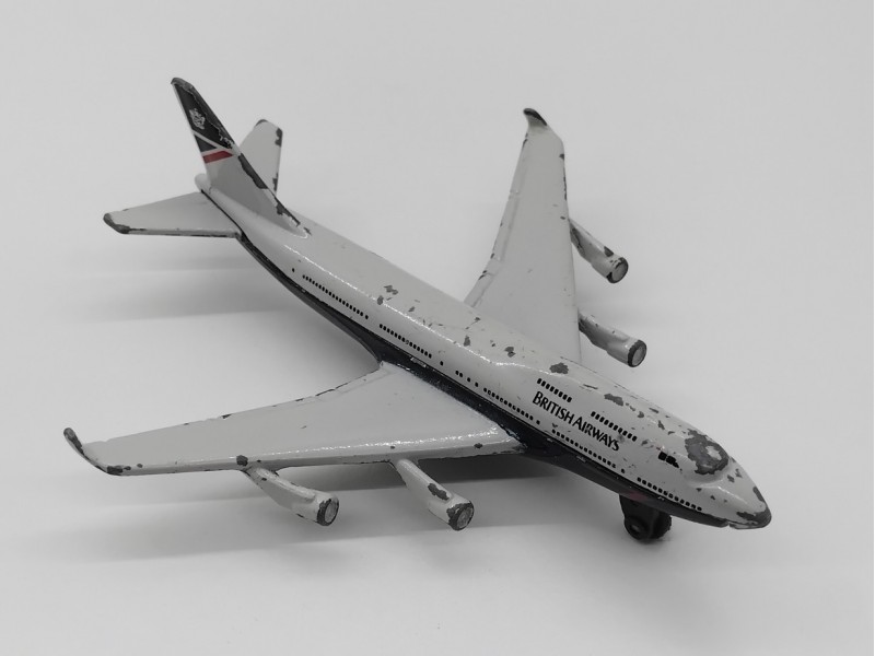Matchbox Boeing 747-400 1988.