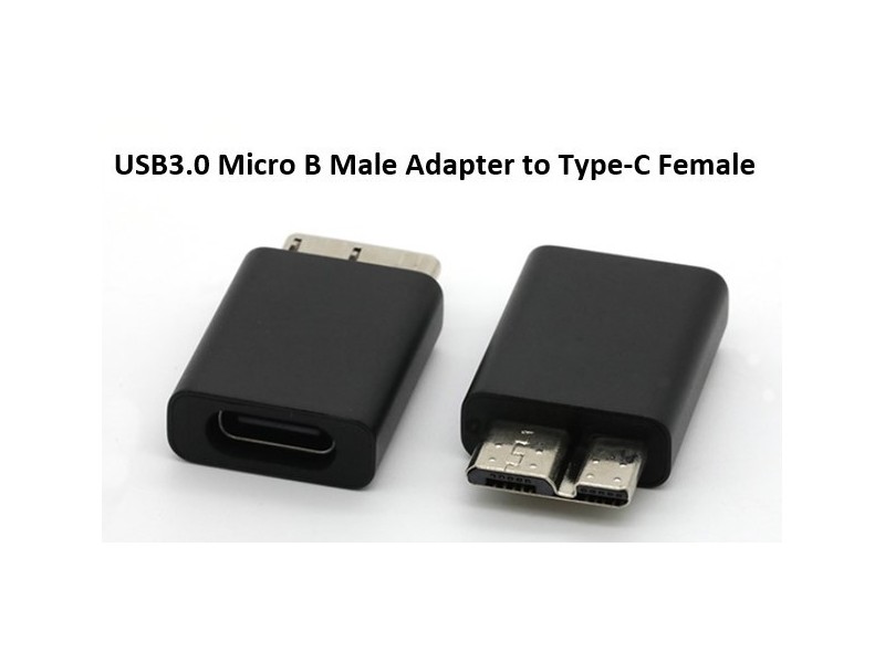 Adapter USB 3.0 micro B muški na USB 3.0 tip C ženski