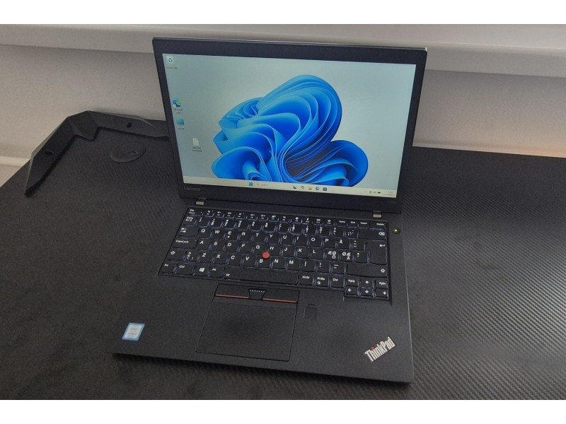 Lenovo ThinkPad t470,i5-7200U,8GB,240GB ssd