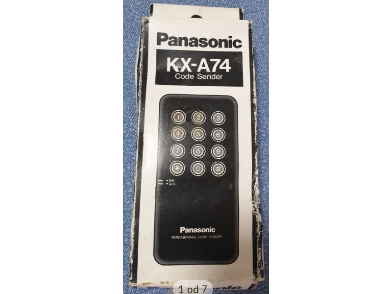 Panasonic KX-A74 odašiljač koda