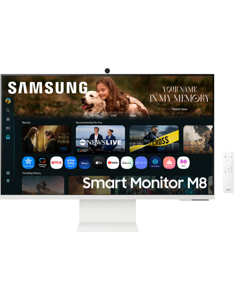 SAMSUNG Smart Monitor M8 M80F 32" White LS32FM801UUXDU