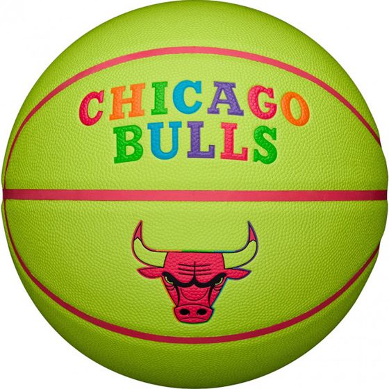 NBA TEAM NEON CHICAGO BULLS BASKETBALL 'GREEN'