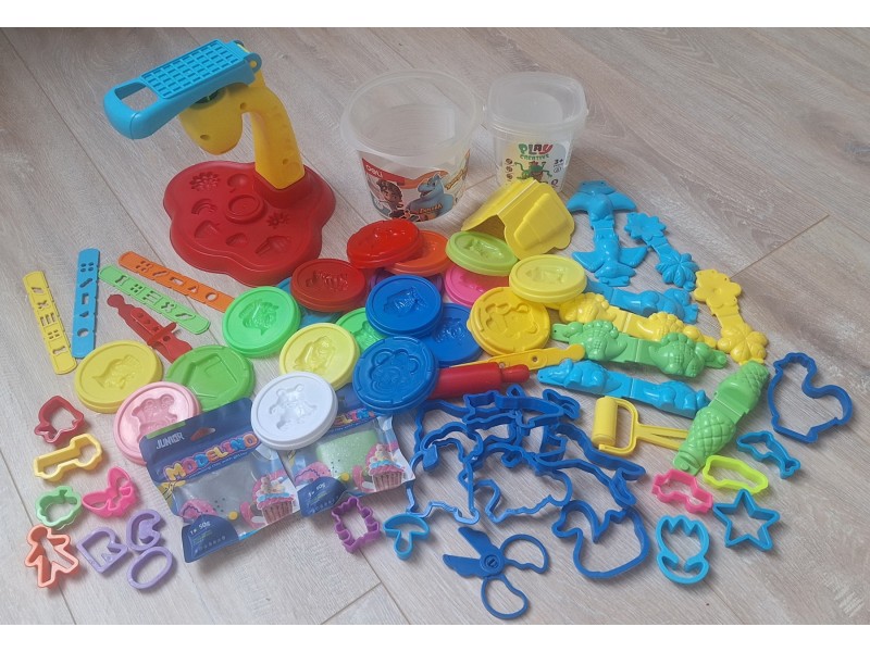 Set za plastelin, modlice