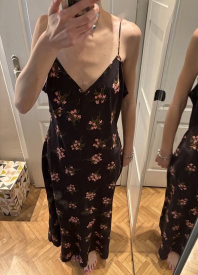 Zara slip haljina- maxi duzina