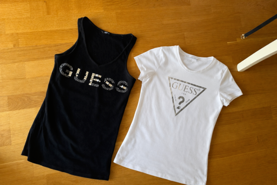Dve original GUESS majice