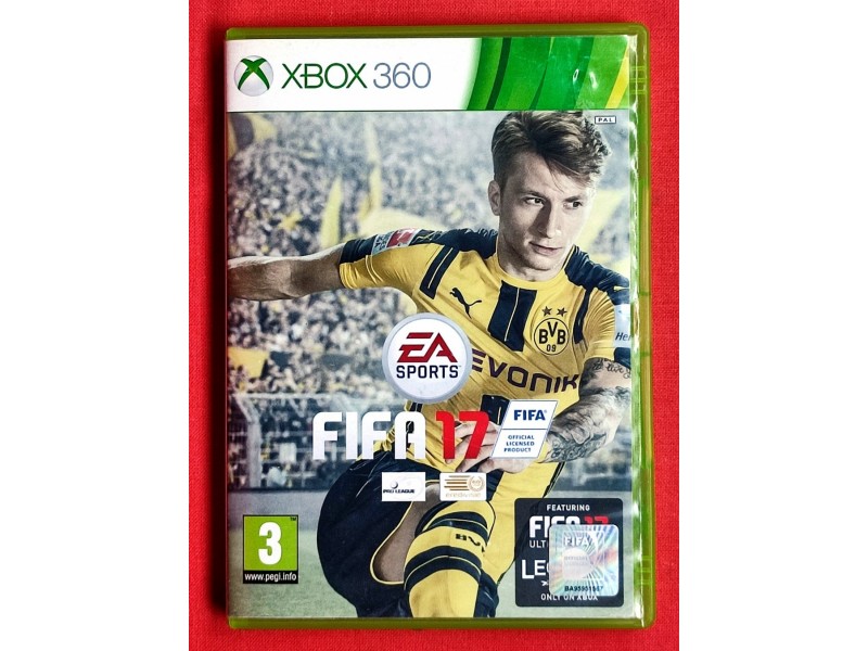 F I F A 17 - XBox 360 Originalna Igra