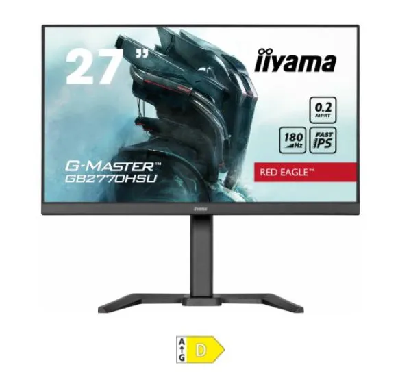 iiyama Monitor 27" Iiyama GB2770HSU-B6 IPS 1920x1080/180Hz/0,2ms/HDMI/DP/USB/zvučnici