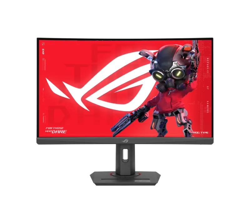 ASUS 27 inča ROG Strix XG27WCS QHD 2560 x 1440 Fast VA 180 Hz USB Type-C Gaming zakrivljeni monitor crni