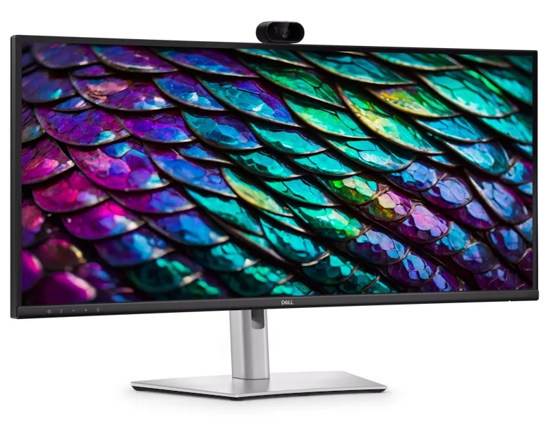 DELL 34 inch P3426WEB WQHD 100Hz Video konferencijski USB-C zakrivljeni IPS monitor