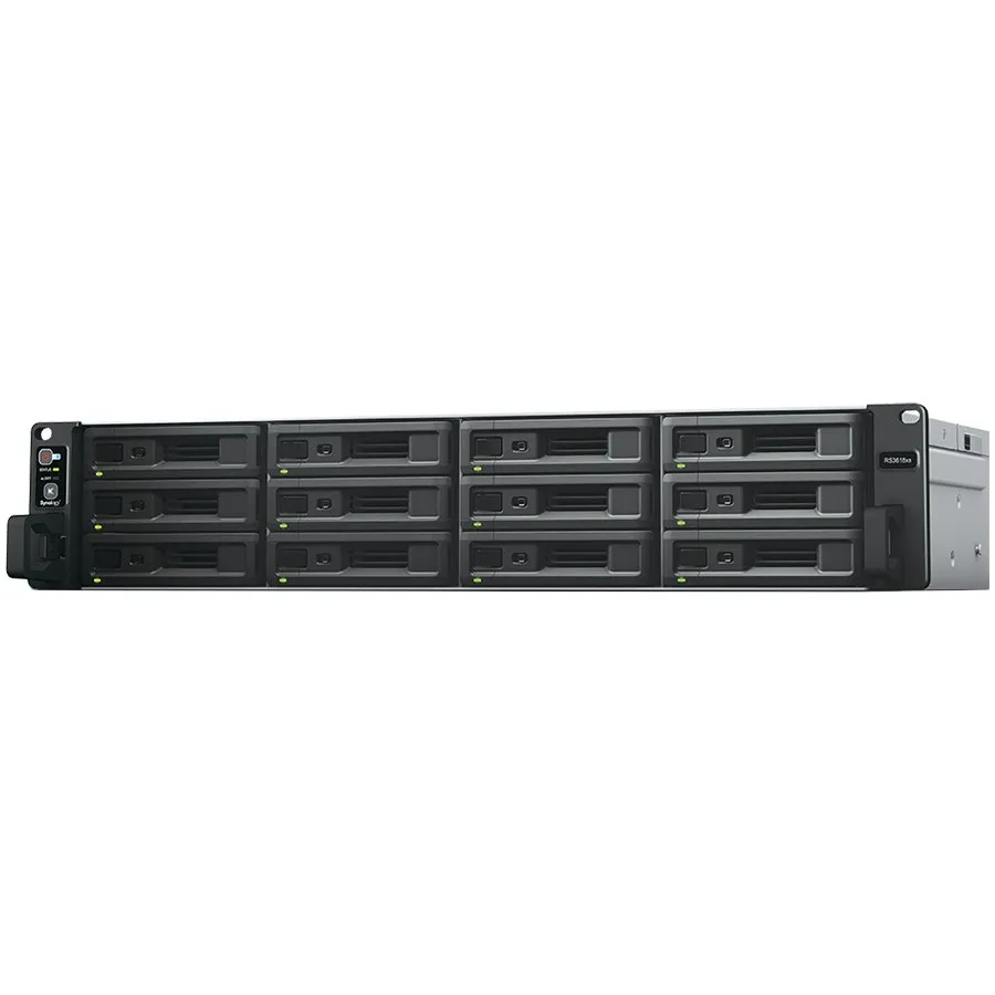 SYNOLOGY RACKSTATION RS3618XS BAREBONE NETWORK ATTACHED STORAGE WITHOUT HDD UK SYNOLOGY V1.0