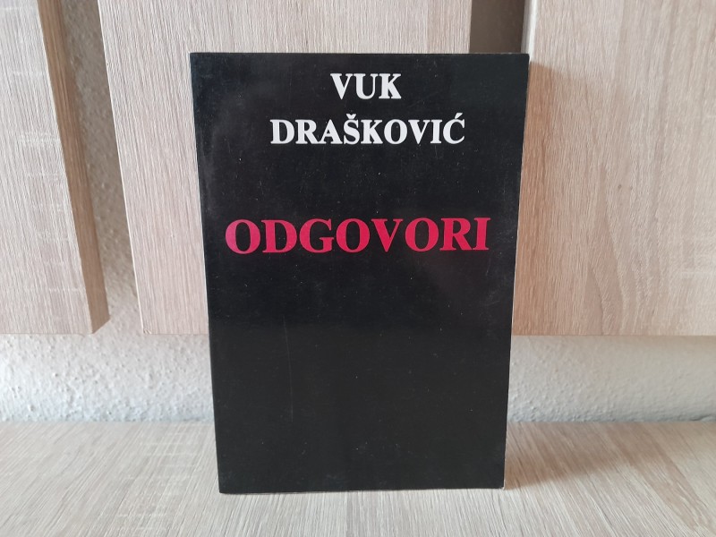 Odgovori - Vuk Drašković