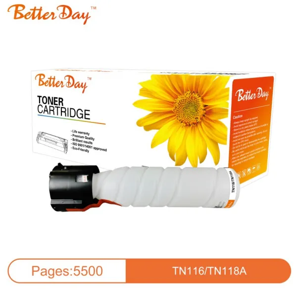 Toner BetterDay BH164 TN116/TN117/TN118 zam. kaseta za Minolta 140g 5.5K (1kom) FO