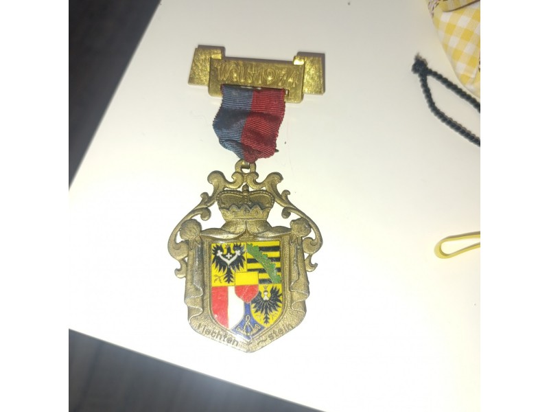 Medalja knezevine Linhenstajn 1974.